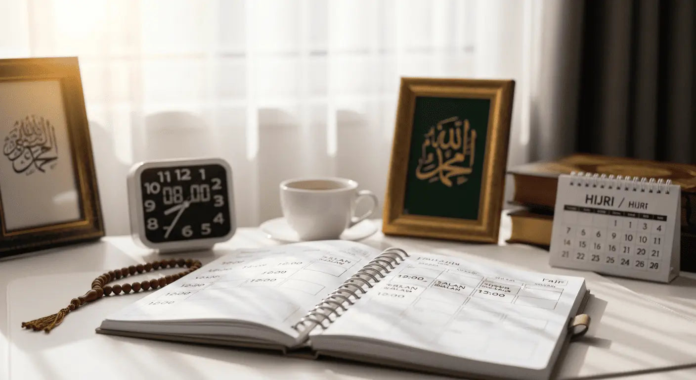 Plan Your Day the Sunnah Way: Best Times for Barakah – Muslim Planner